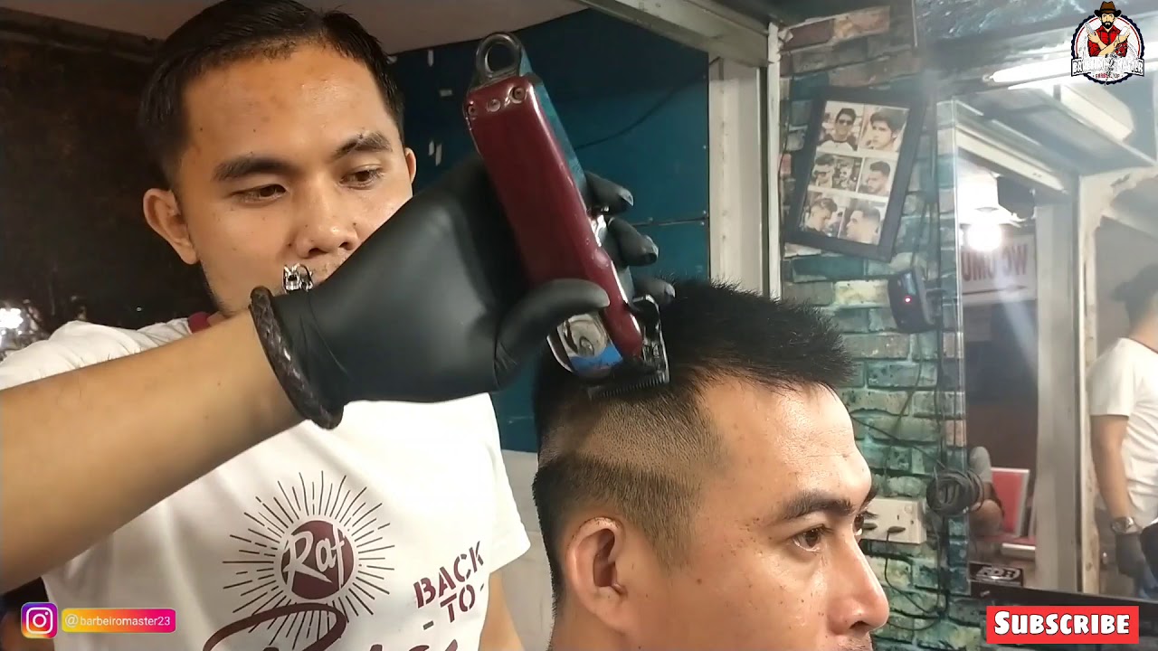 MOHAWK FADE TAMPIL RAPI || SESUAI MUKA - YouTube