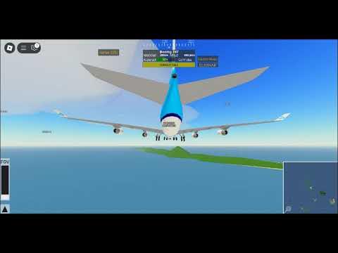 Volando un 747 en (PTFS)Roblox #viralvideo #plane #avgeek #roblox #ptfs #landing - YouTube