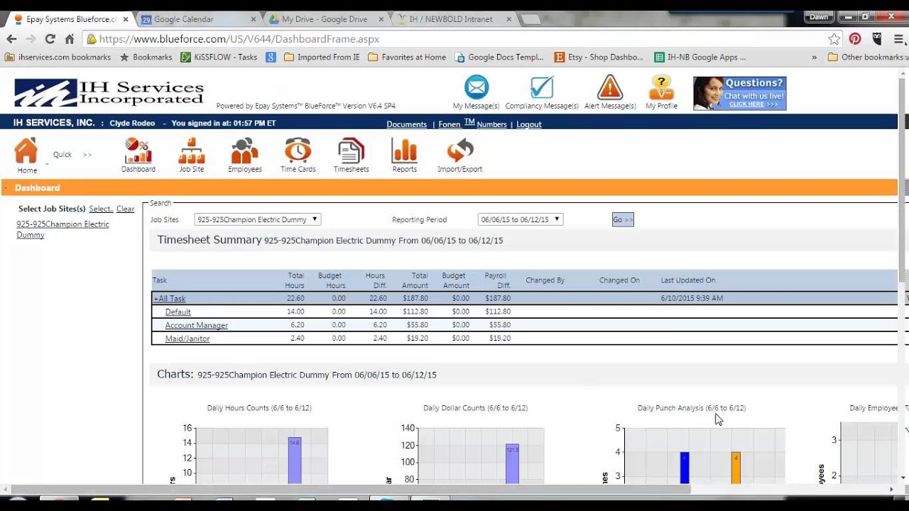 Blueforce LogIn - YouTube