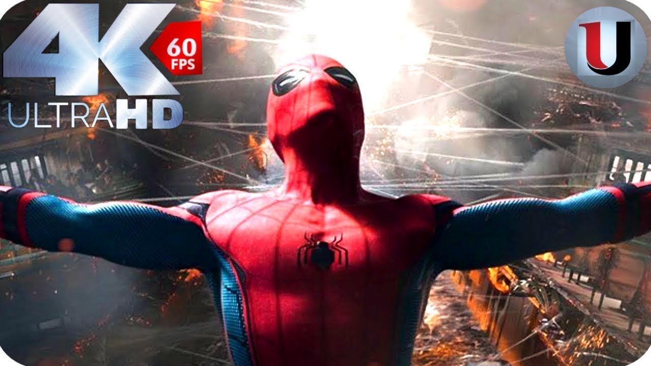 Spider-Man: Homecoming (2017) - Ferry Fight Scene - YouTube