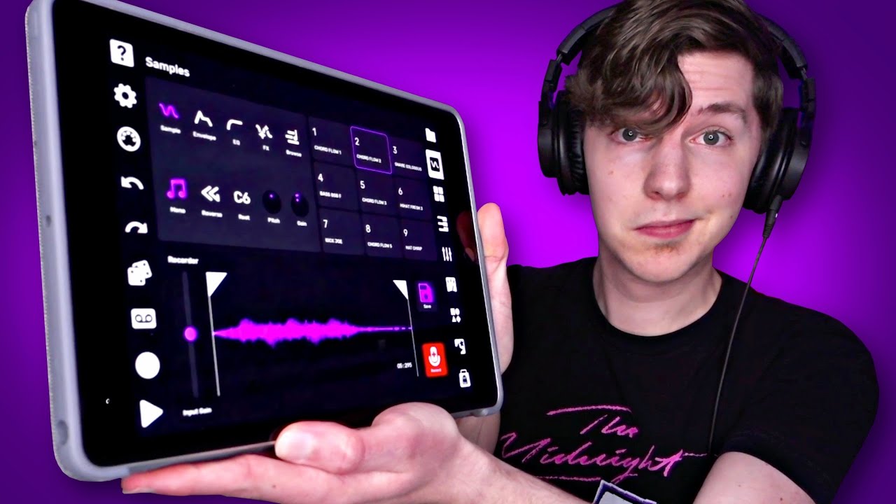 Making Beats with Flip Sampler (Andrew Huang’s App) - YouTube