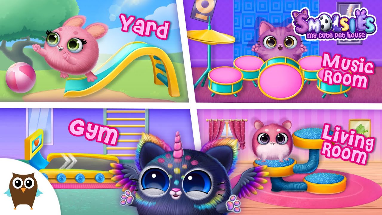 Smolsies Adventues 🌞 Smolsies - My Cute Pet House Game Trailer ...