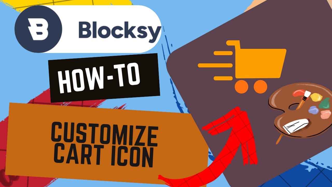 Customize the cart button in wordpress blocksy - YouTube