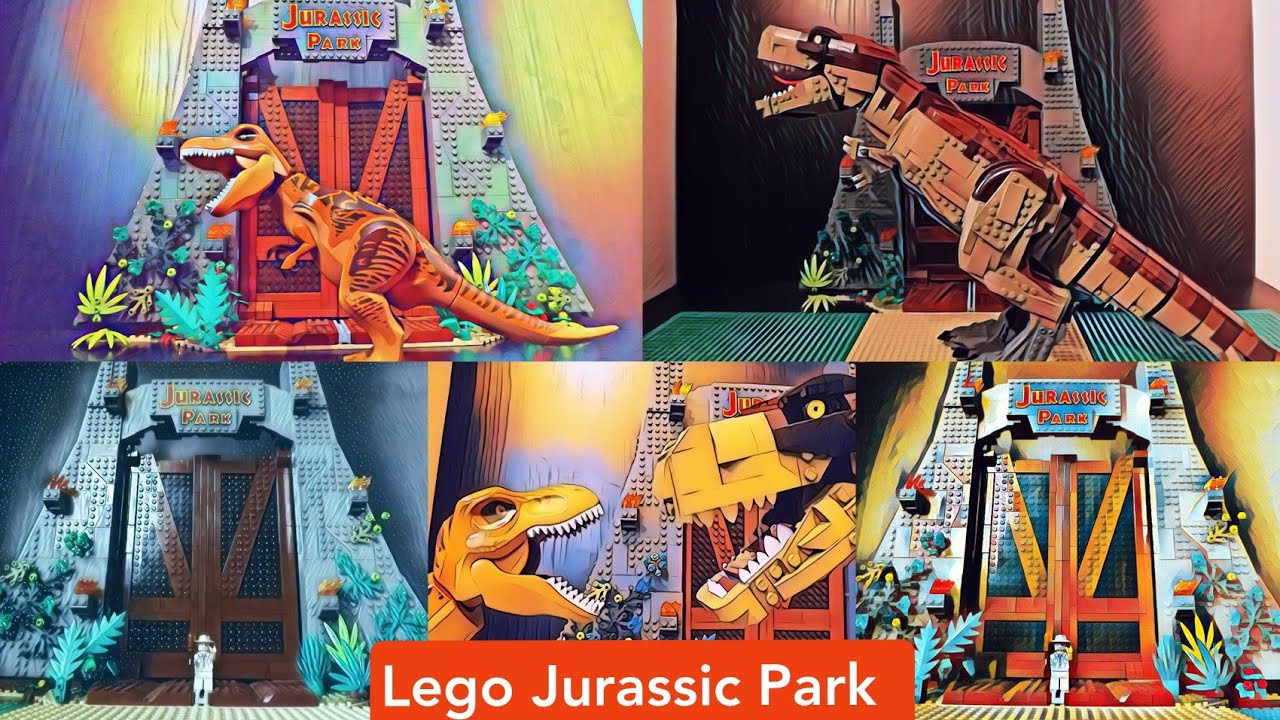 Lego Jurassic Park - YouTube