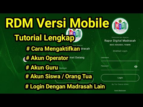 RDM Versi Mobile I Tutorial Lengkap I Cara Mengaktifkan l Operator I ...