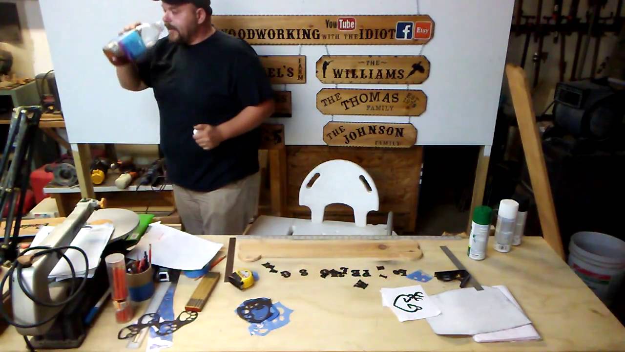 Video #3 Laying out a small sign with layout letters - YouTube