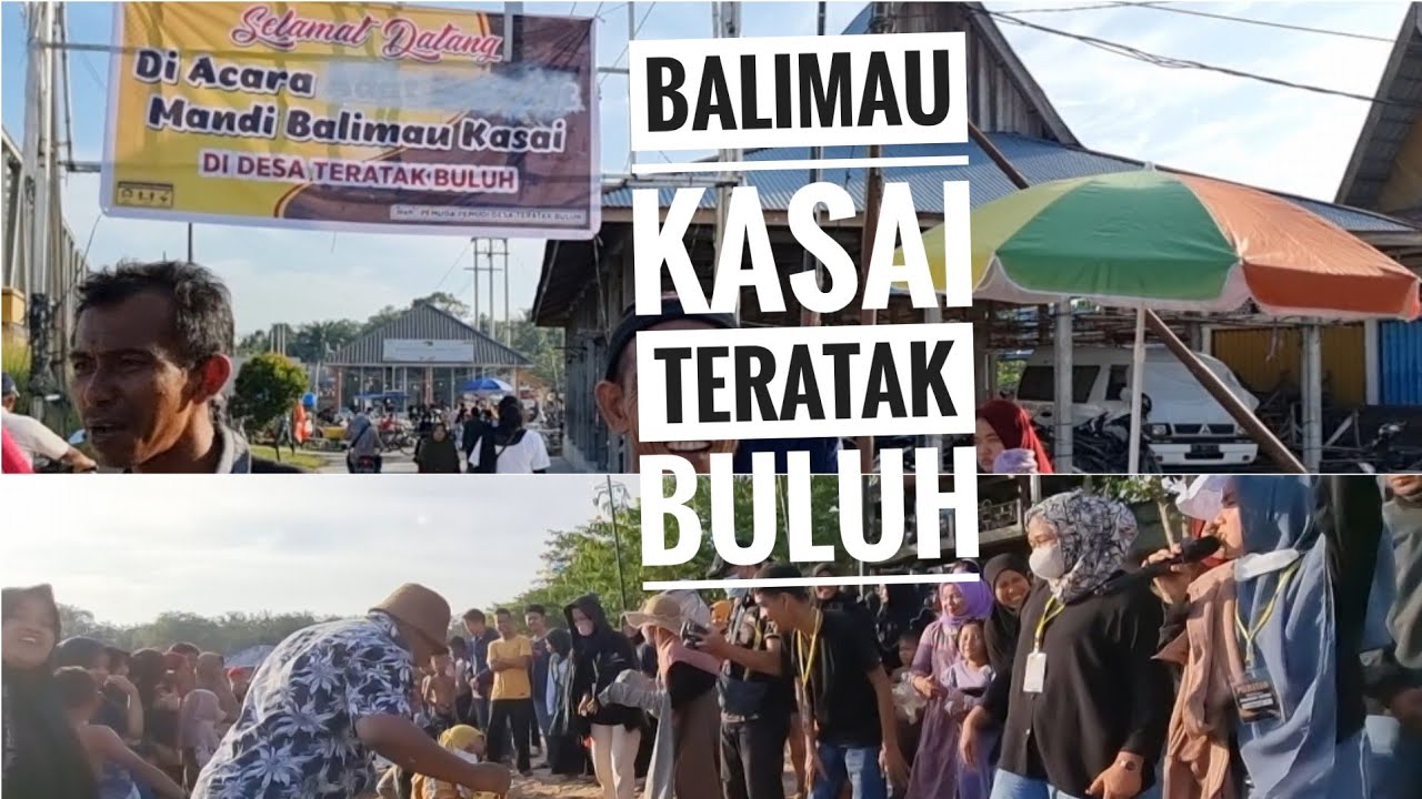 Tradisi Mandi Balimau Kasai di Teratak Buluh - YouTube