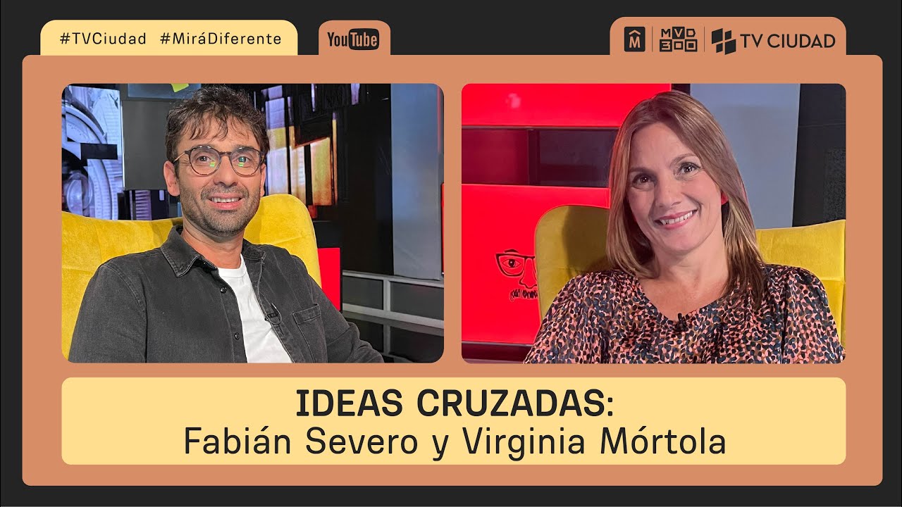 Ideas Cruzadas- Entrevista a los escritores Virginia Mórtola y Fabián Severo. - YouTube
