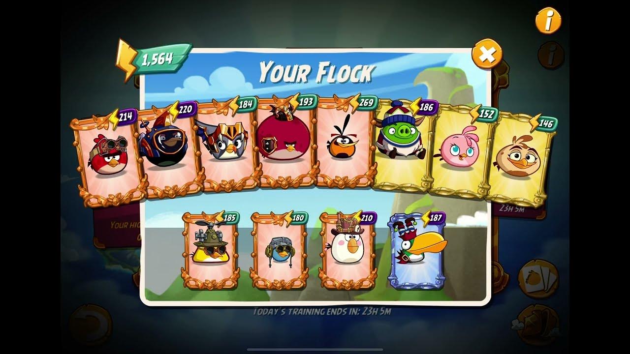 Angry birds 2 ab2 mighty eagle boot camp mebc today 32 TOKENS 27.12. ...