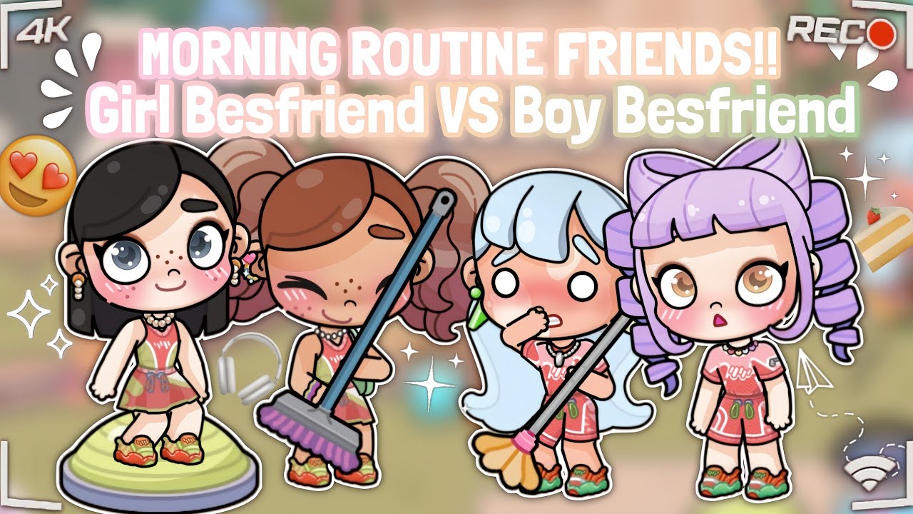 DRAMA AVATAR WORLD | MORNING ROUTINE FRIENDS KIMMY AND KENTWORTH ...