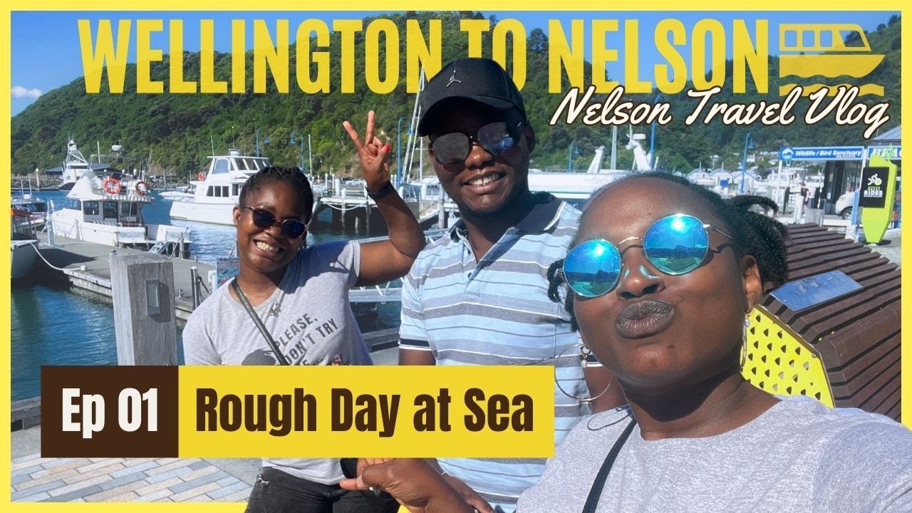 Road and Ferry Trip from Wellington to Nelson | Nelson Travel Vlog ...