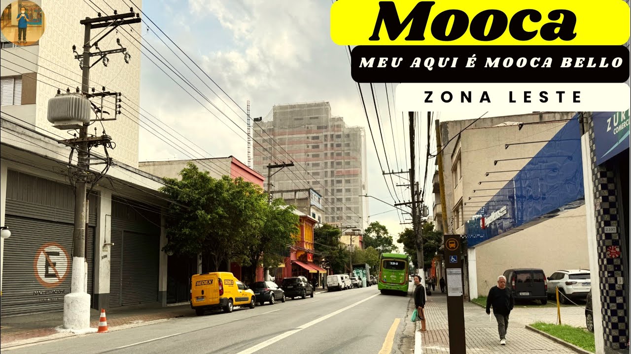 Do alto da Mooca até a parte baixa do bairro, e uma caminhada pela rua ...