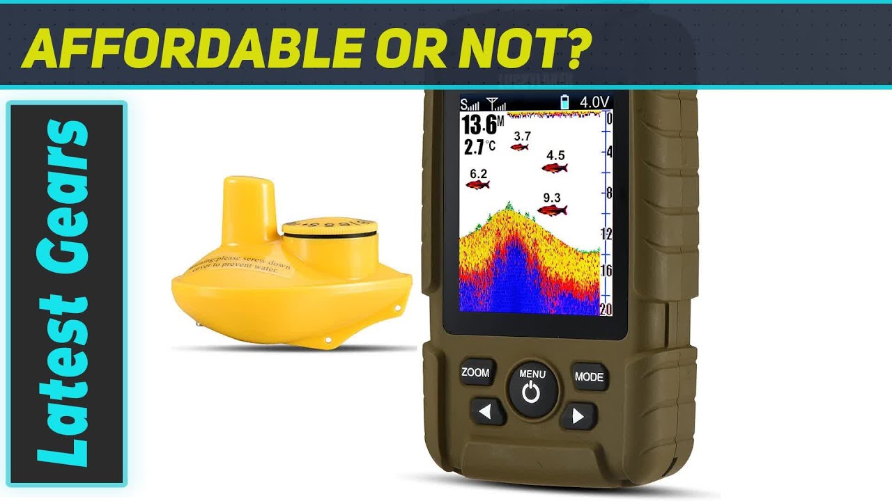 LUCKYLAKER Wireless Handheld Fish Finder: Your Ultimate Fishing ...