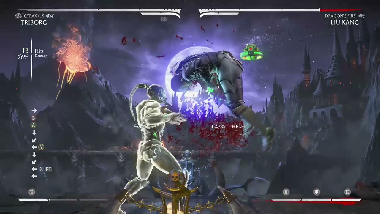 Mkx Extremely Satisfying Cyrax Combo - YouTube