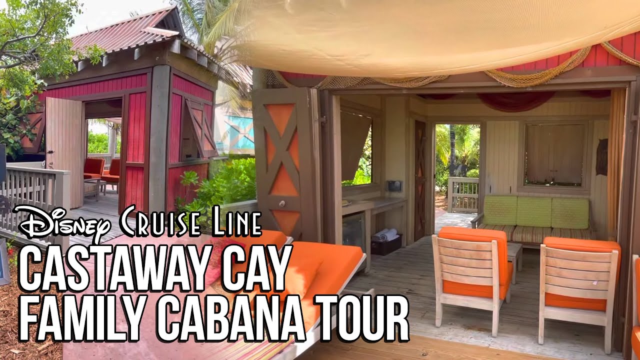 Castaway Cay Family Cabana Tour (Wheelchair Accessible) - Disney Cruise ...