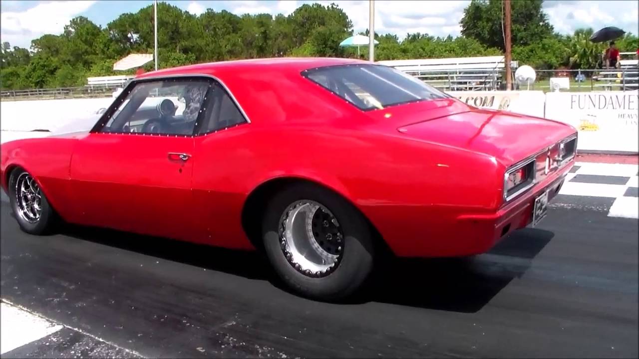 BIG BLOCK PROCHARGED 68 CAMARO - YouTube