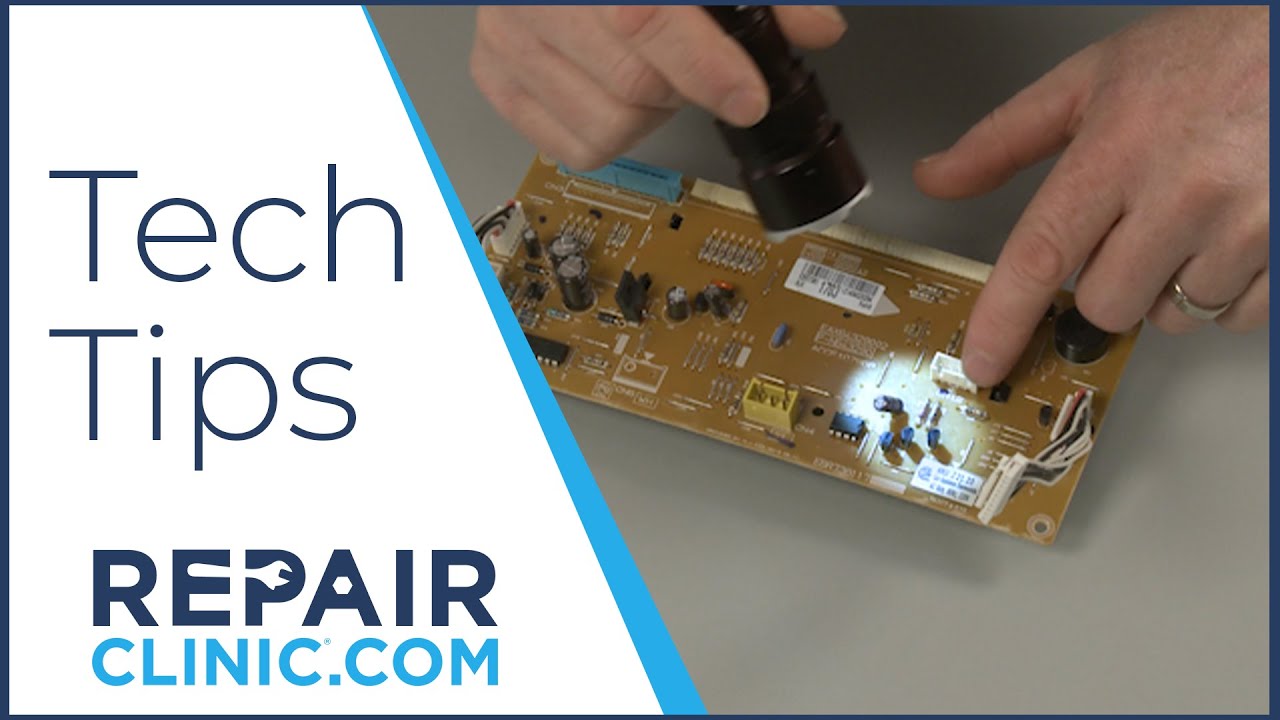 Check Your Range Control Board - Tech Tips from Repair Clinic - YouTube