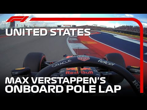 Max Verstappen's Pole Lap | 2021 United States Grand Prix | Pirelli