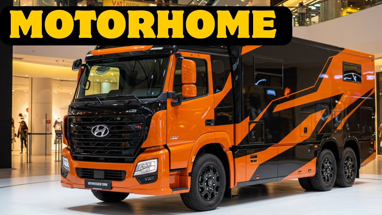 Hyundai MotorHome – Rugged 6x6 Adventure RV Truck for $55K | Full Tour ...