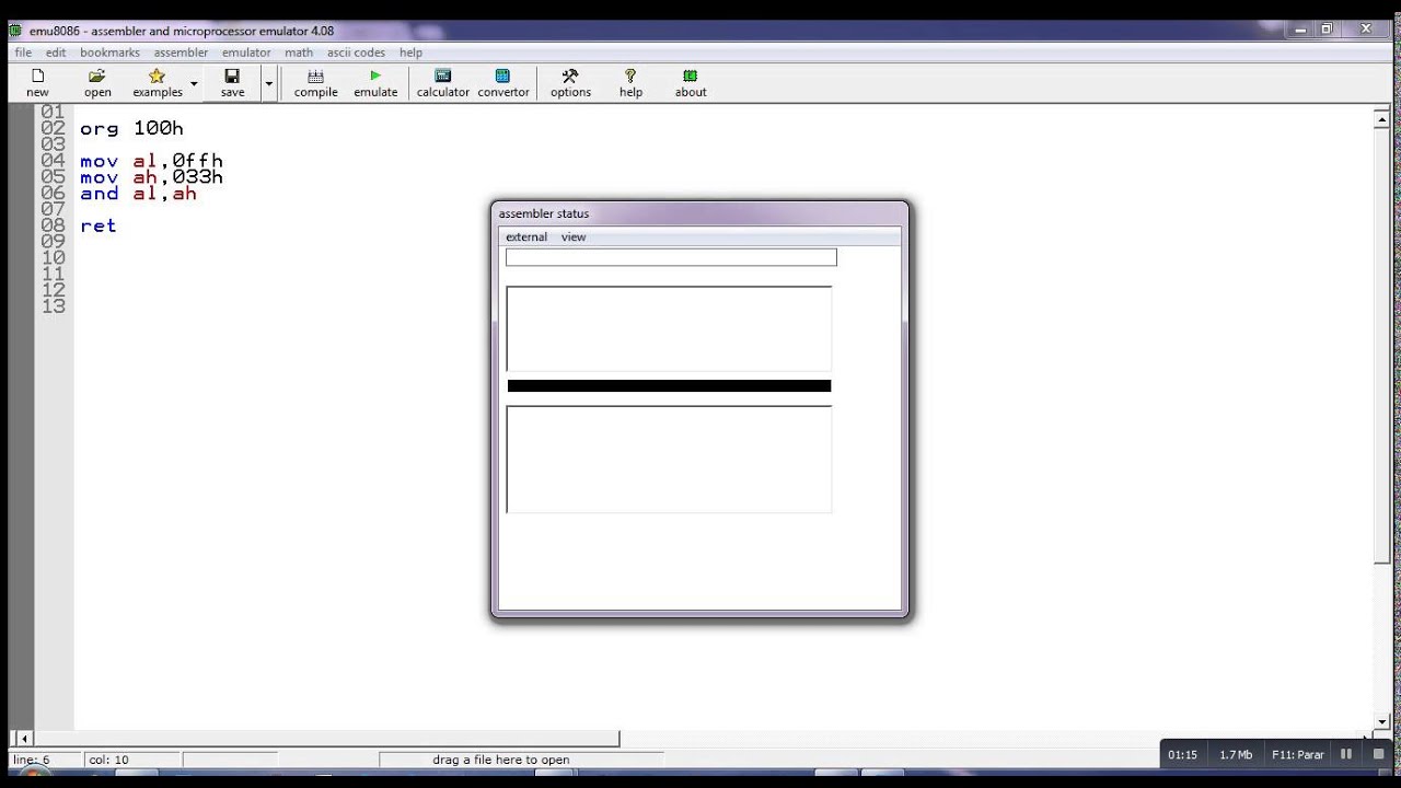EMU 8088 - YouTube