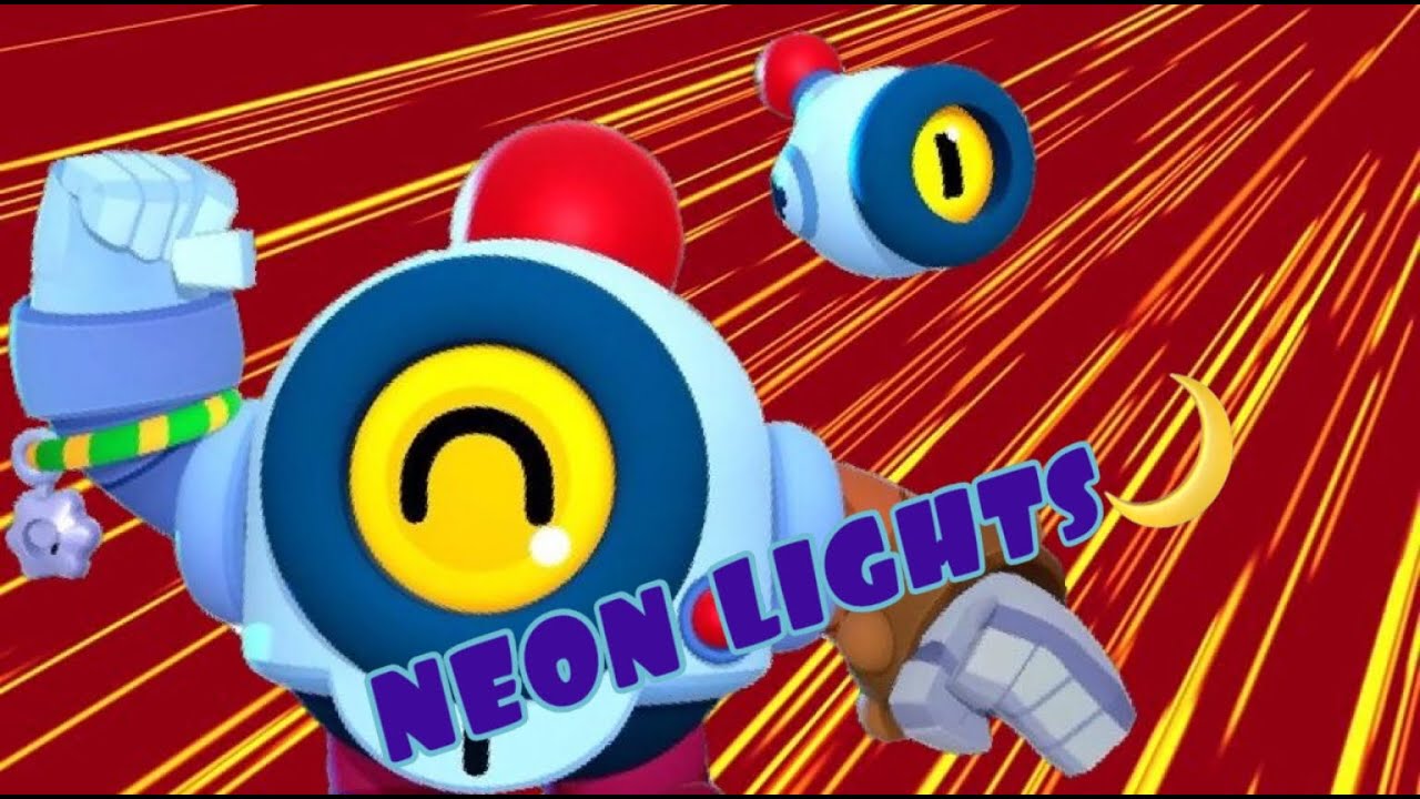 neon lights🌙 - a brawl stars nani montage - YouTube