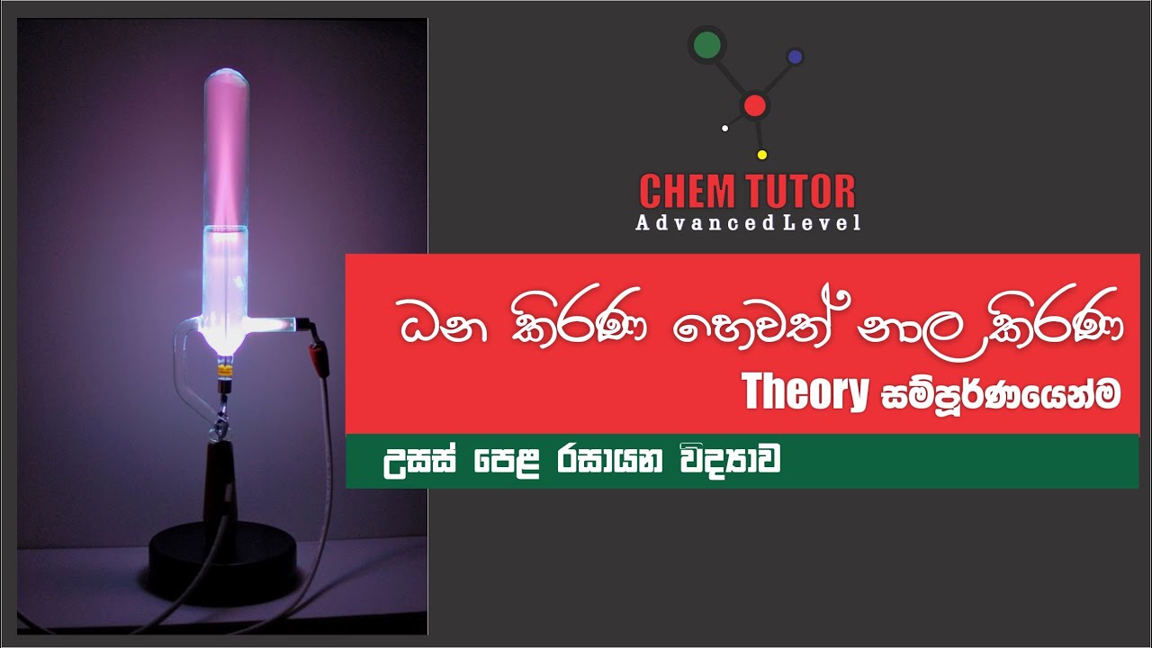 POSITIVE RAYS - Experiment (Dana Kirana Chemistry) - YouTube