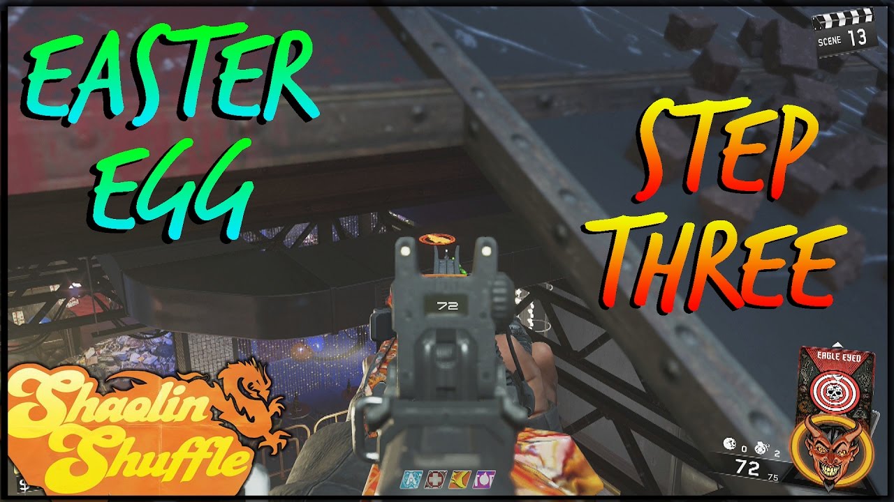"Shaolin Shuffle" Easter Egg Guide! Step 3: Eyeball Scanning, All ...