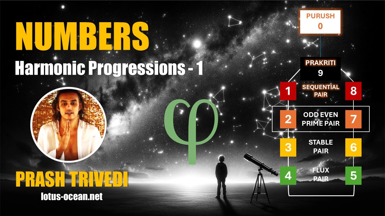 Numbers with Prash Trivedi - Harmonic Progressions - 1 #numerology # ...