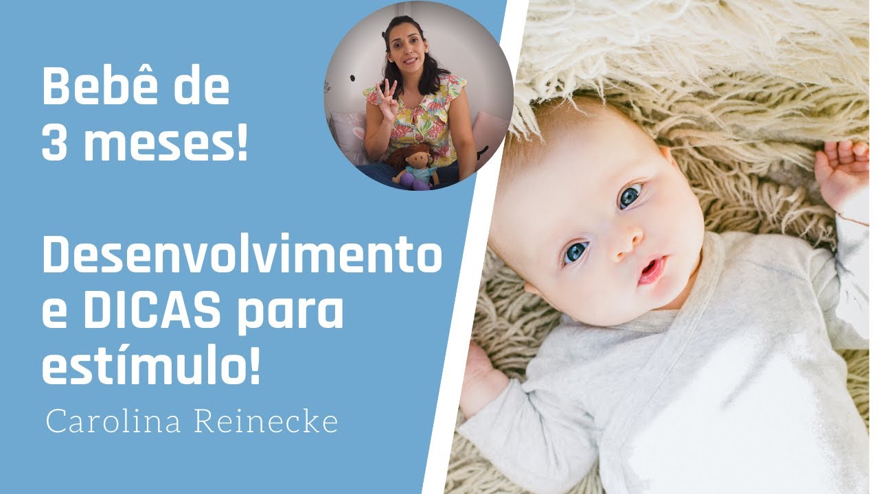 Bebê de 3 meses: Seu Desenvolvimento e DICAS ESSENCIAIS para Estímulo ...