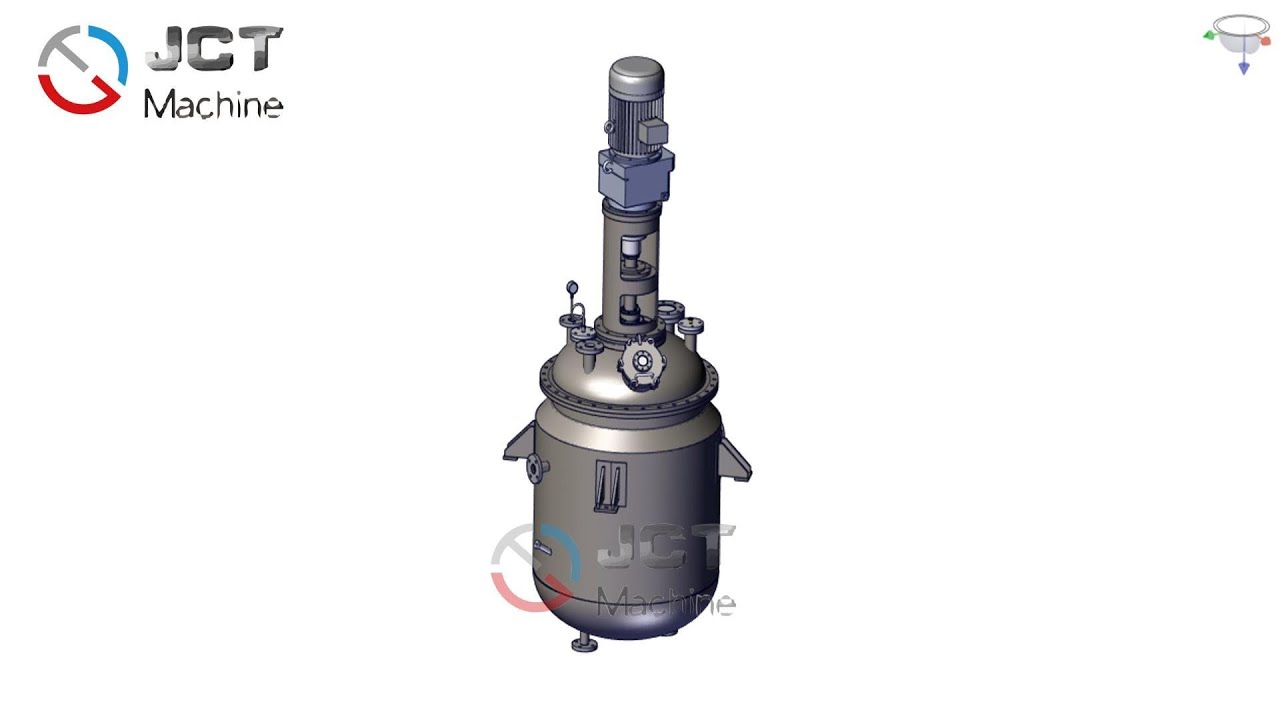 Instruction of hot melt and chemical reactor in 3D. - YouTube
