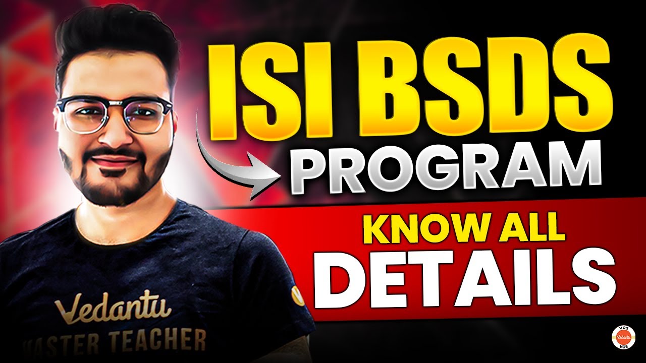 ISI BSDS Program | Know all details | ISI 2025 | Indian Statistical ...