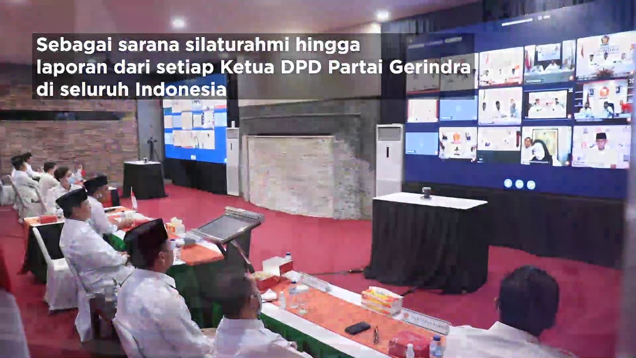 Rapimnas Partai Gerakan Indonesia Raya 4 Juni 2020 - YouTube