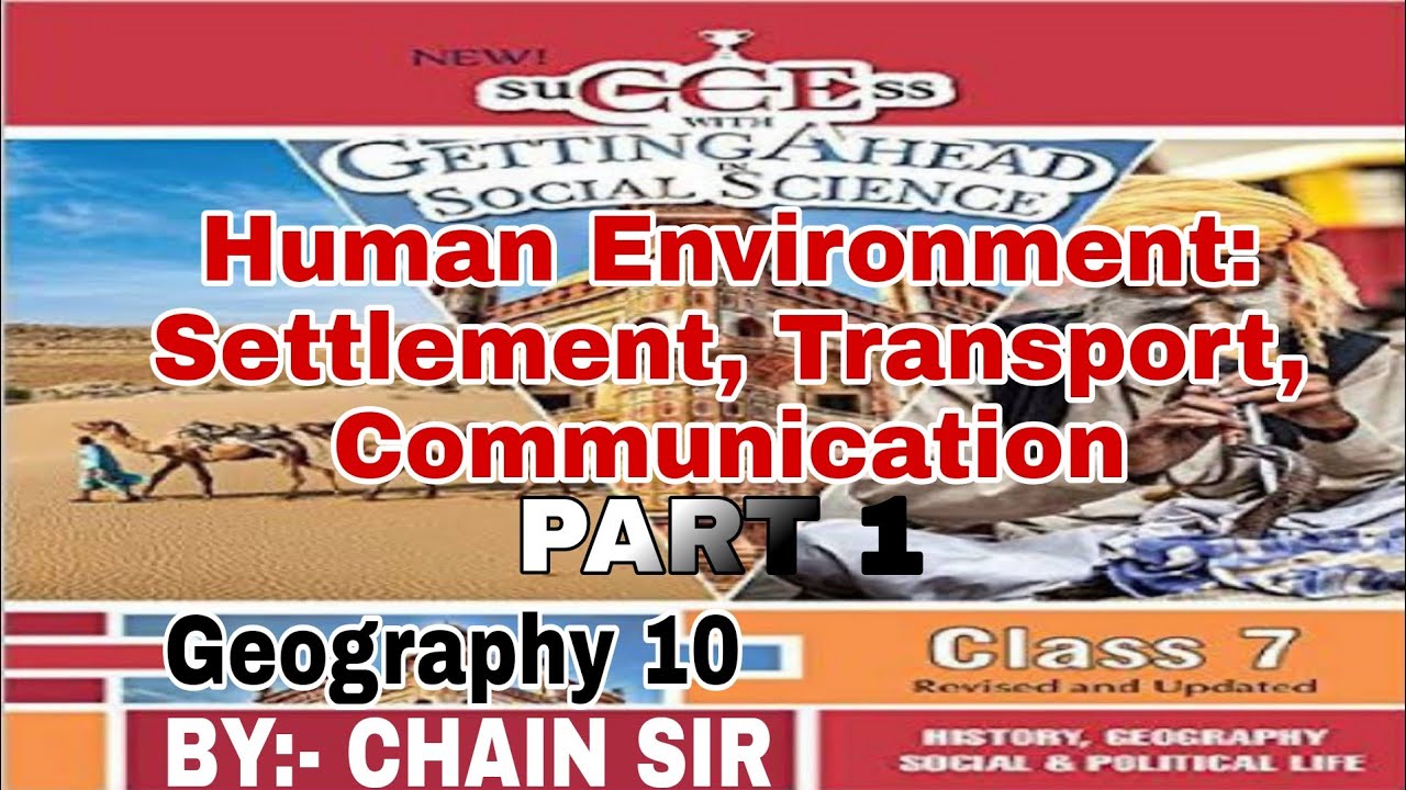 Class 7 Geography Chapter 10 The Human Environment: Settlements ...