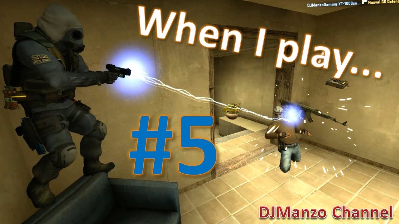 CS:GO - When I play... #5 Rank: DMG - YouTube