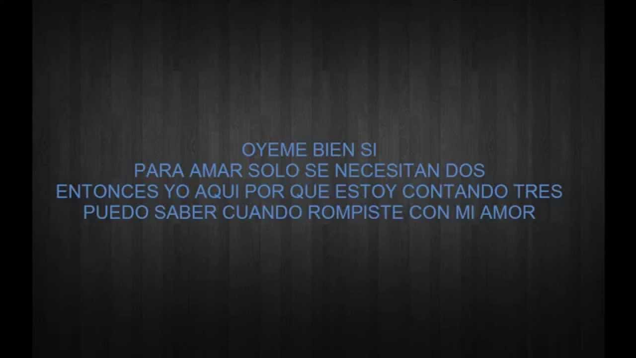 respetame dario gomez Letra - YouTube