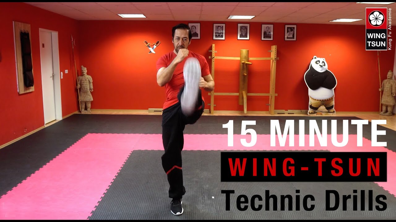 15 Min. Wing-Tsun Technic-Drills | Home Workout - YouTube