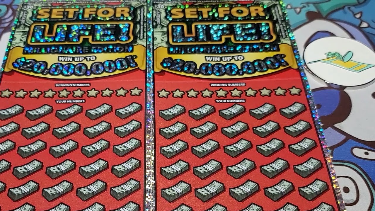 Set For Life 20 Mil Ca Scratchers 2 30 Ticket Session Youtube