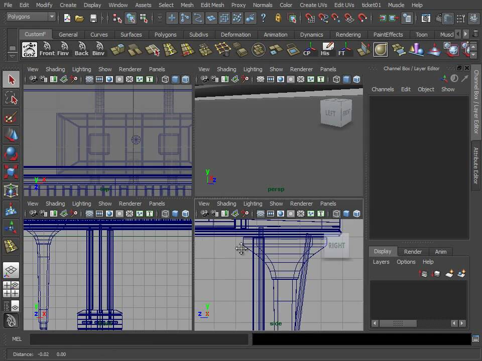 Create a Grand Piano in Maya Lesson 12 - YouTube