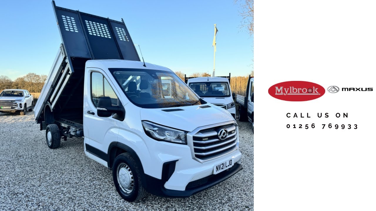 2021 Maxus Deliver 9 2.0 D20 RWD Tipper 150ps - YouTube