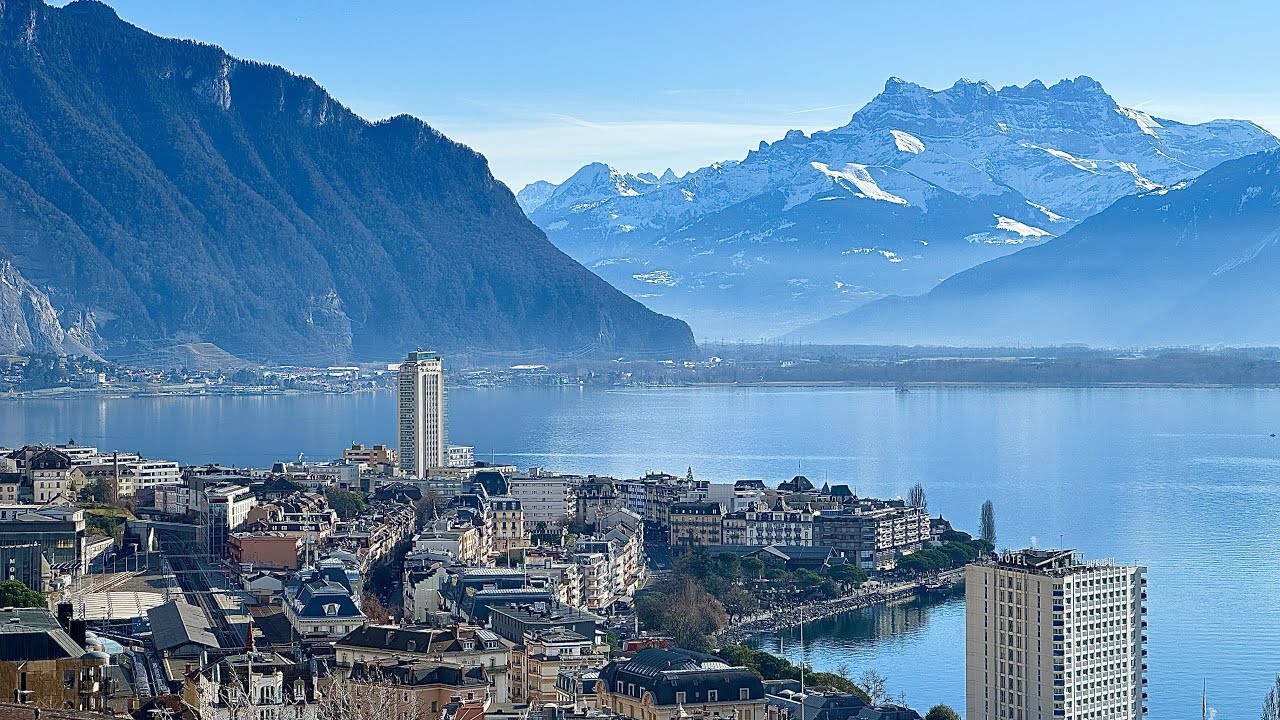 Montreux Switzerland: A Tour of the Charming Lakeside Town - YouTube