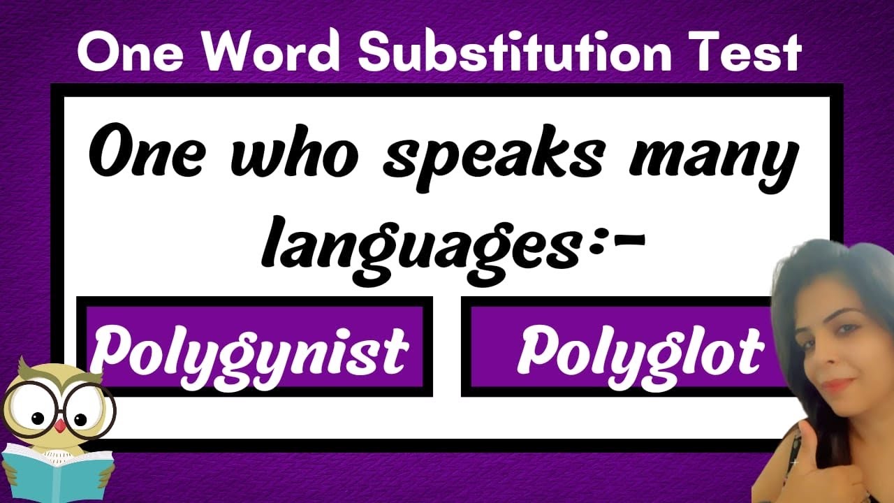 One word Substitution Test |Crack the One Word Substitution Test ...