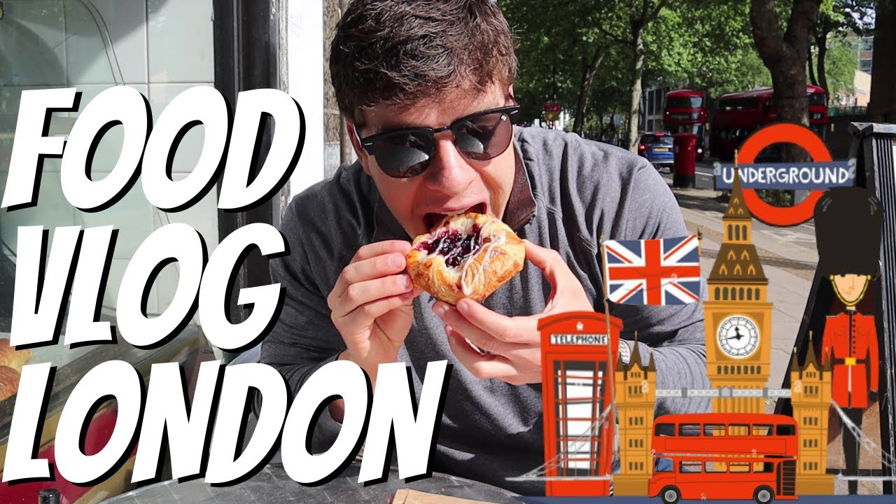 FOOD VLOG LONDON | Full Day of Eating in Europe Part 1 - YouTube