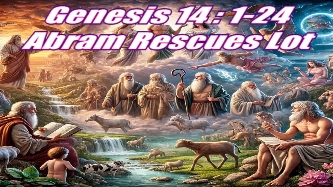 Genesis 14 : 1-24 - Abram Rescues Lot - YouTube