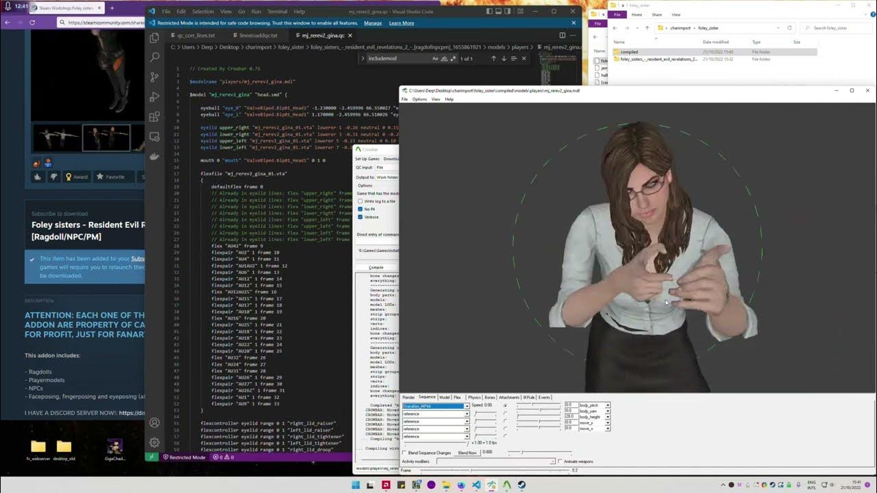 NMRiH Character Model Import: Step-by-Step ValveBiped Tutorial🎮🛠️ - YouTube