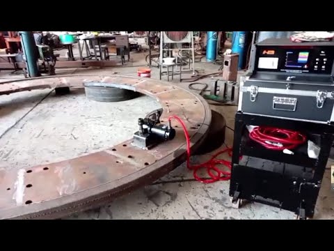 HB3000+ fully Automatic vibration stress relief equipment - YouTube