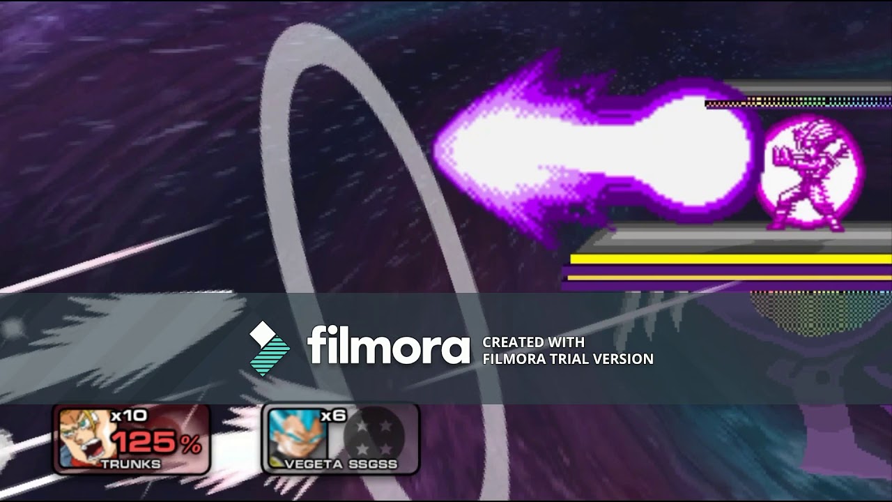 Vageta ssgss vs Trunks ssj ssf2 mods - YouTube
