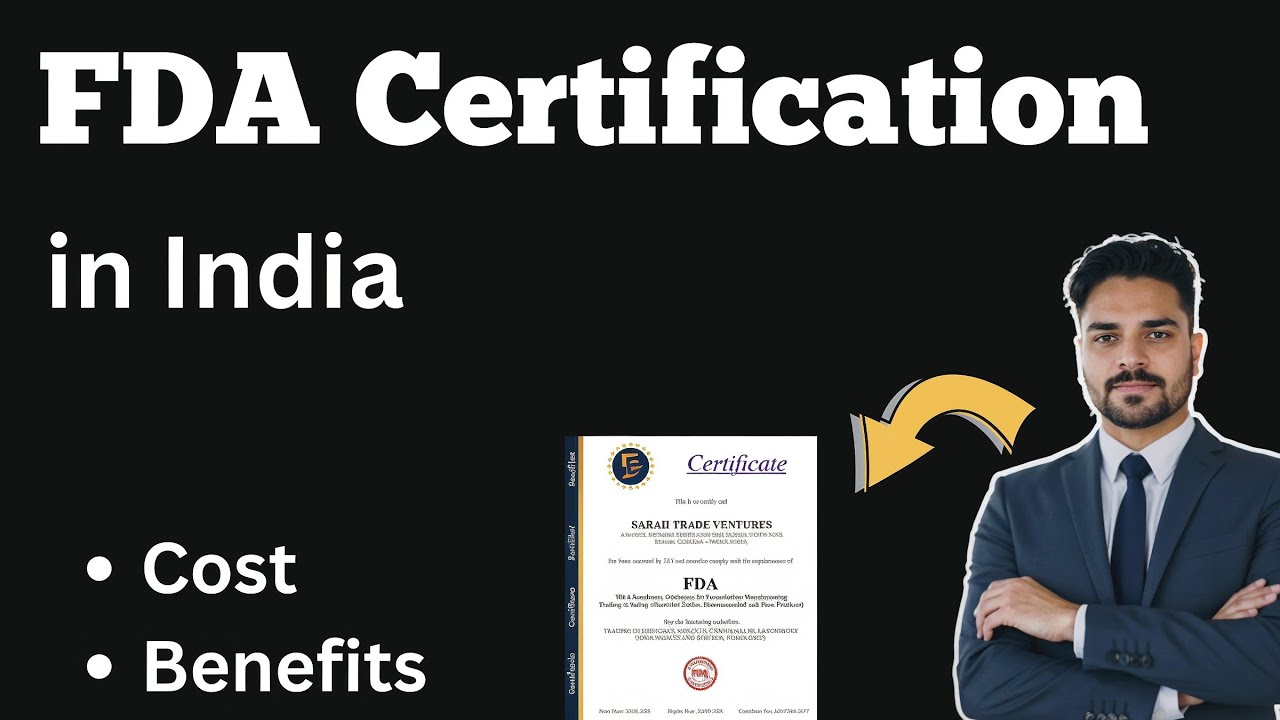FDA Certification in India Process, Cost, Time, Benefits Explained by ...