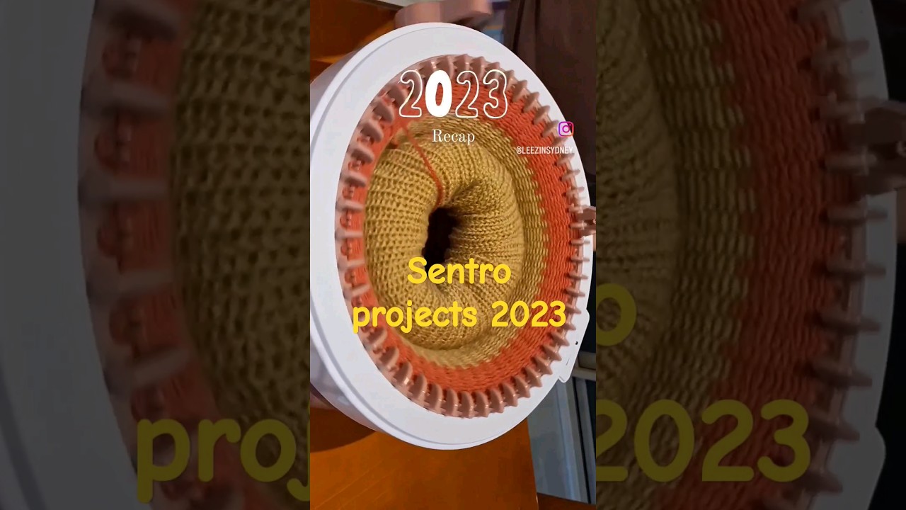 Sentro projects 2023 done and dusted! #sentro #knitting #youtubeshorts ...