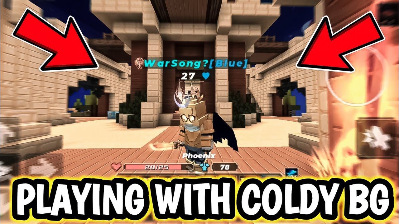 Playing with COLDY BG And CHIEF MOD in Bedwars 😱 | Blockman Go - YouTube
