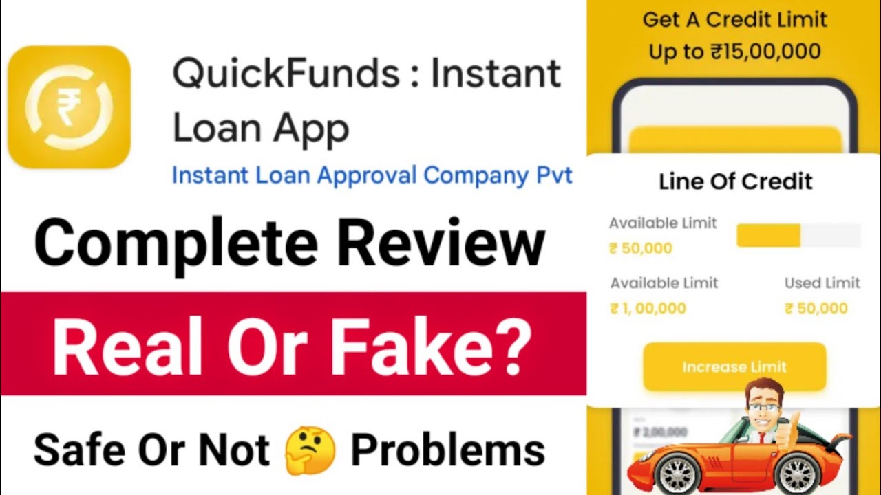 QuickFunds Loan App Real Or Fake? Safe Or Not? Quick Funds Loan App ...